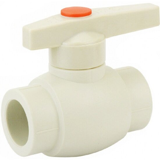Кран шаровой Valfex PP-R серый Дн 50 внутренняя пайка 10144050Г