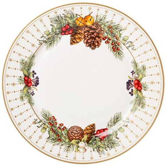 Тарелка обеденная Lefard "celebration" 27 см 85-1927