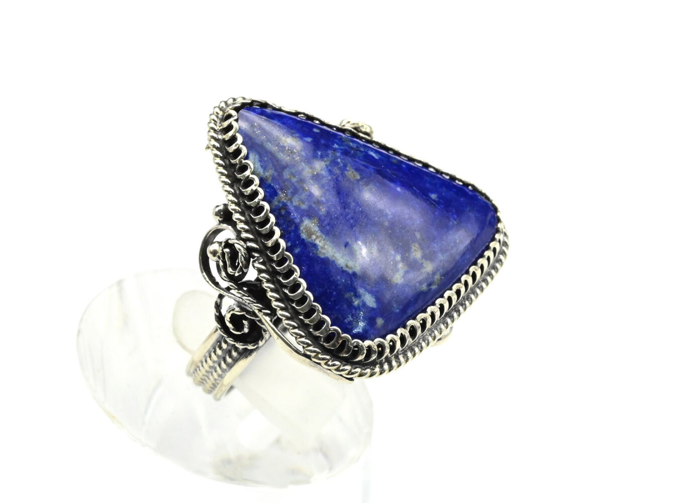 Кольцо, лазурит