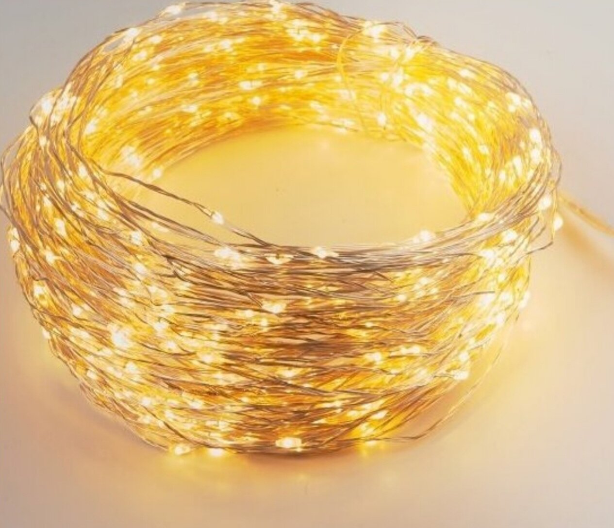 Гирлянда светодиодная «Роса» 1000LED 6W теплый белый свет IP44 100 000мм ULD-S10000-1000/DTA/RC WARM WHITE IP44 DEW