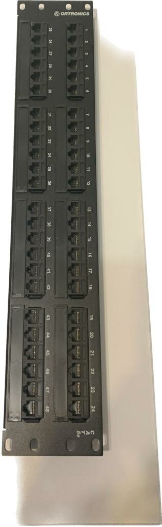Патч-панель Ortronics 48-портовая модель OR-SP5E48