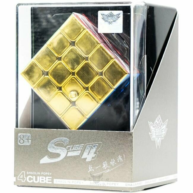 Кубик Рубика Cyclone Boys 4x4 Metallic M / Металлик / Развивающая головоломка