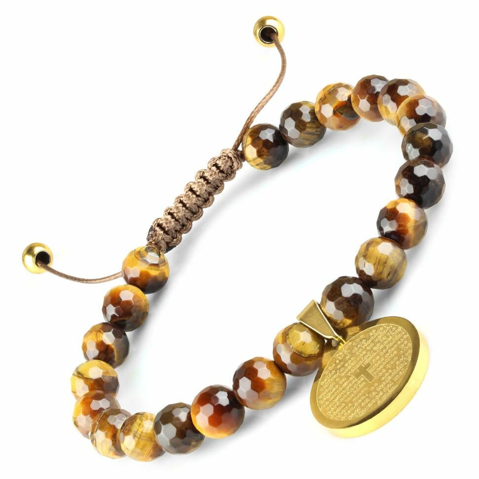 Браслет, тигровый глаз