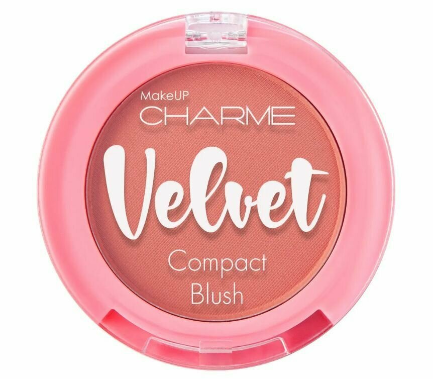 CHARME Румяна для лица скульптурирующие Velvet тон 102 Персиковый крем