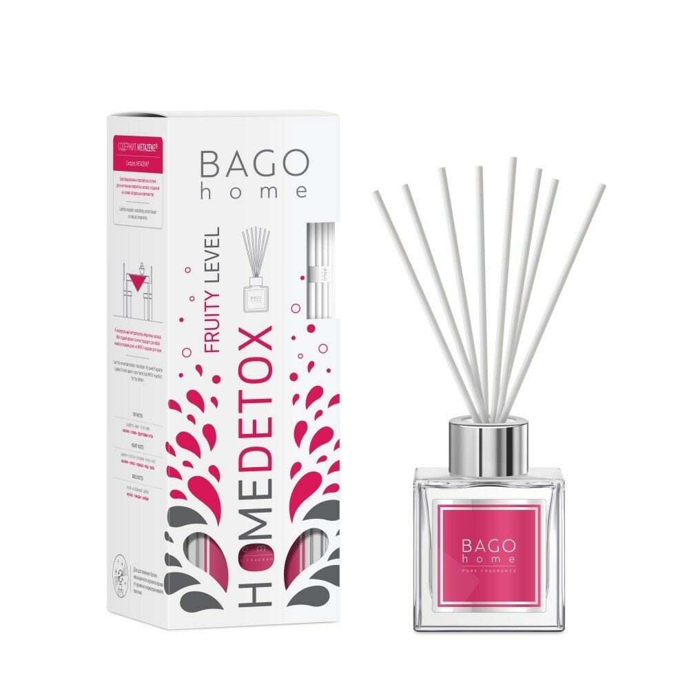 Фруктовый детокс BAGO home диффузор 50 мл