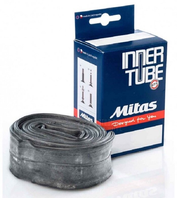 Камера для инвалидной коляски 6"х1.1/4 (32-86) SV 90мм Mitas Z05 угол наклона 17
