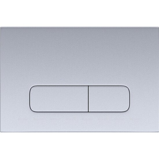 Панель смыва Aquatek Хром матовая (клавиши прямоугольные) KDI-0000014