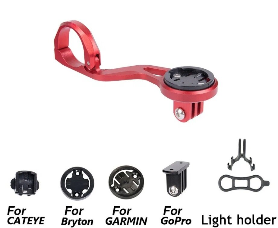 Держатель ZTTO для велокомпьютера MBJ-092MBJ, красный