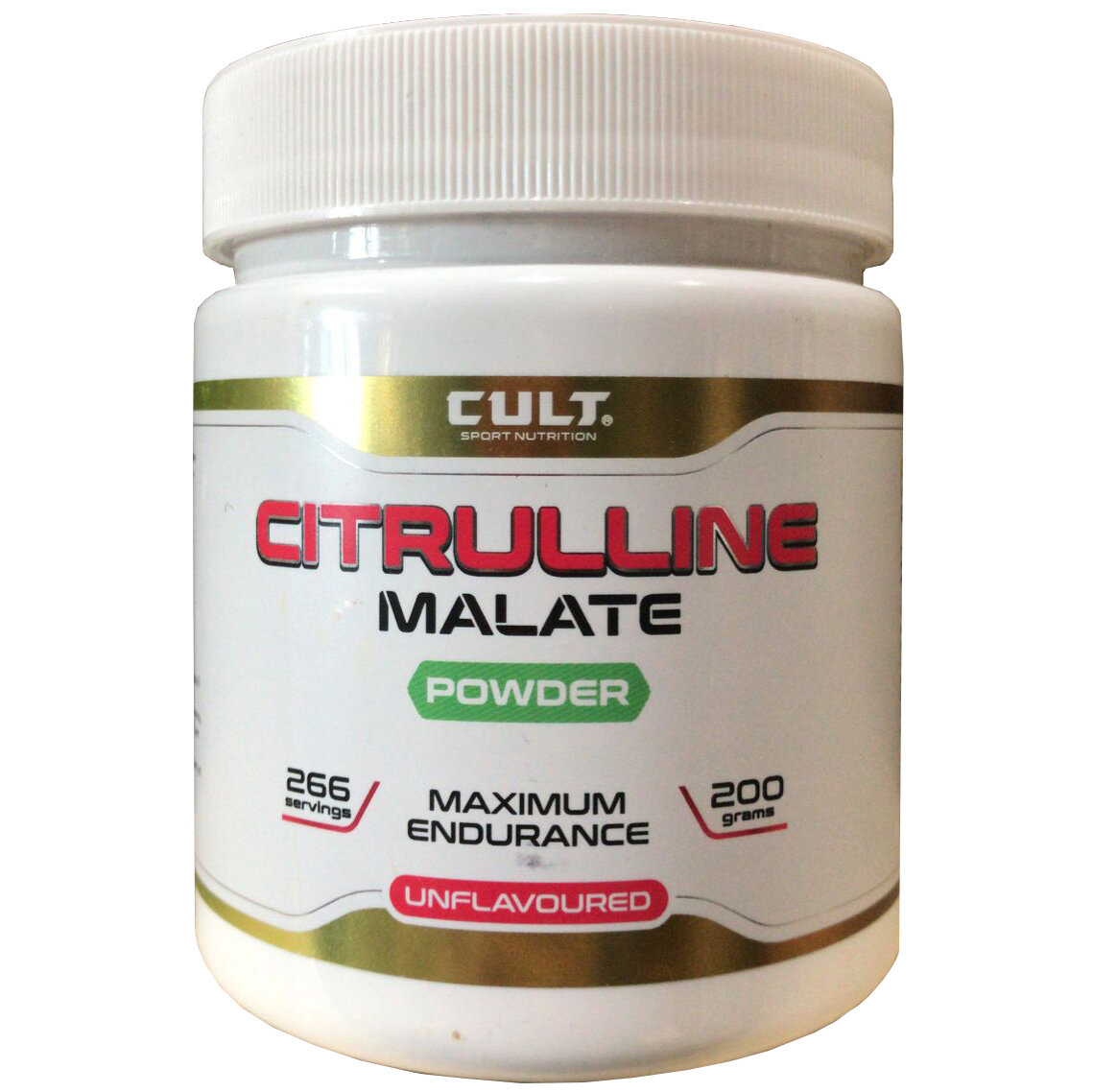 Cult Цитруллин малат Citrulline Malate Powder - 200 грамм, натуральный