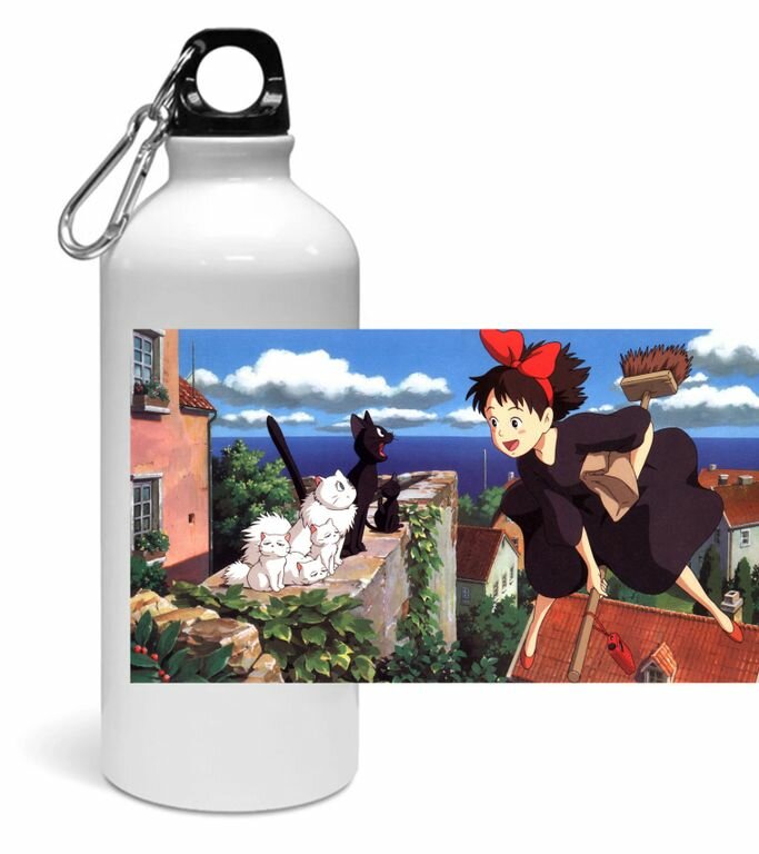 Спортивная бутылка Ведьмина Служба Доставки №9