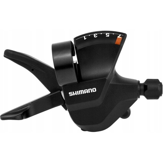 Переключатель задний Shimano ALTUS ASLM3157RA 2-8047 RAPIDFIRE PLUS 7ск. прав трос. нерж. Черный