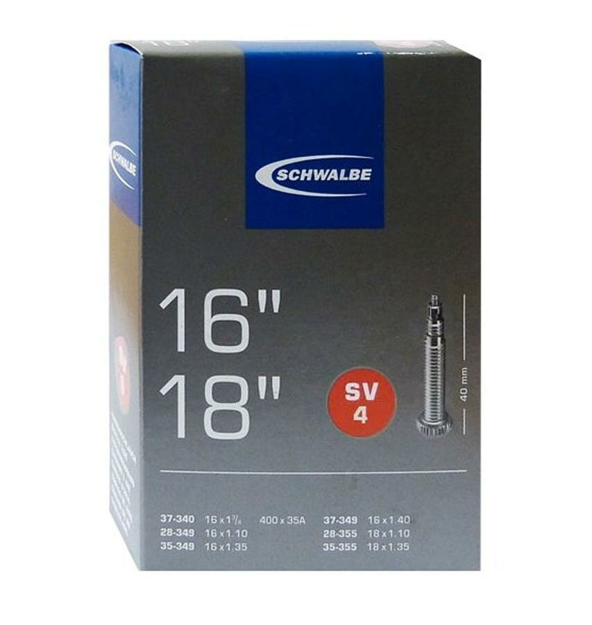 Камера 16/18"x1.35 FV SV4 28/37-340/355 IB 40мм, Schwalbe