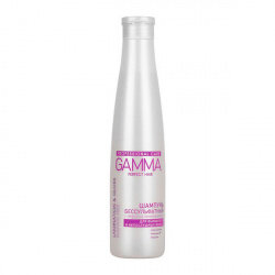 Бессульфатный Шампунь для волос GAMMA Perfect Hair 350мл с эффектом ламинирования