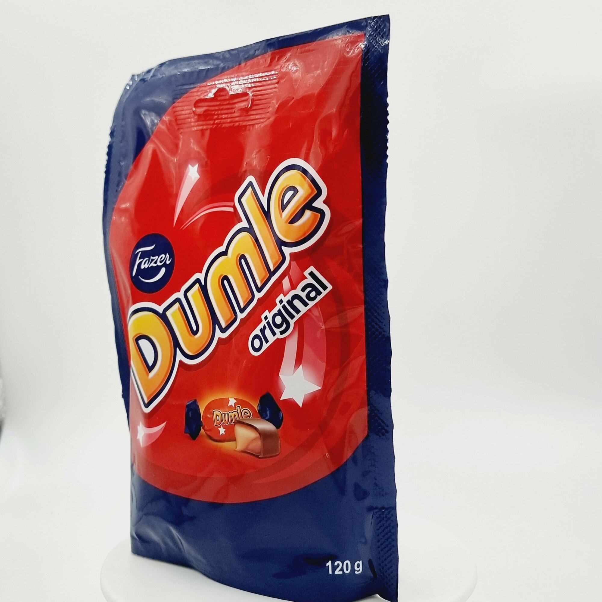 Конфеты шоколадные Fazer Dumle Original с начинкой из сливочного ириса 120 г (Из Финляндии)