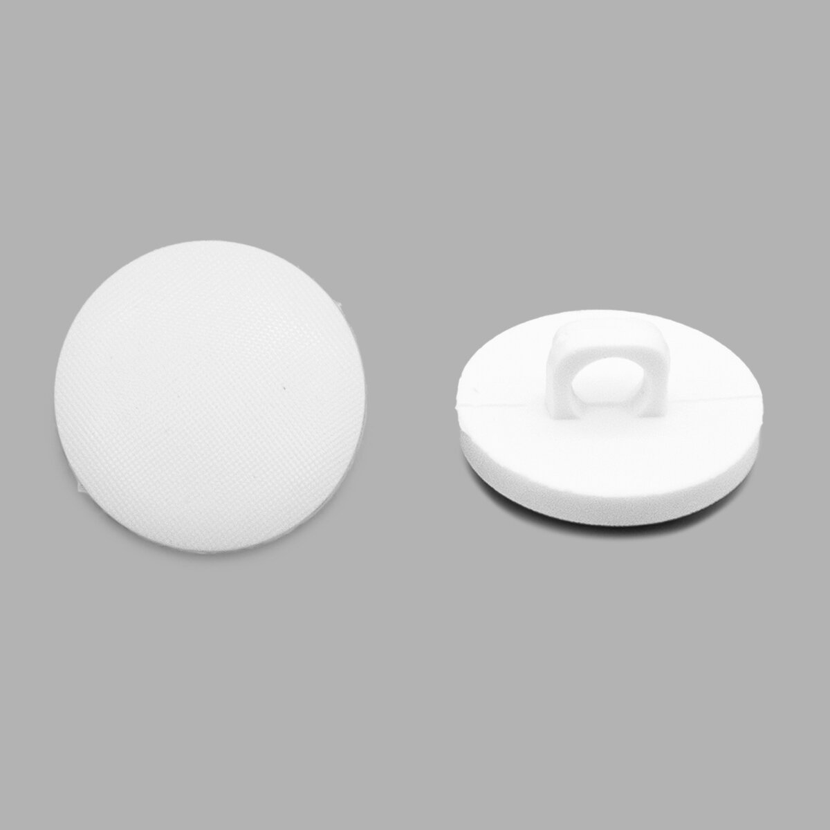 Пуговицы на ножке 24L (15 мм) Протос, 62501, пластик, белый, 100 шт