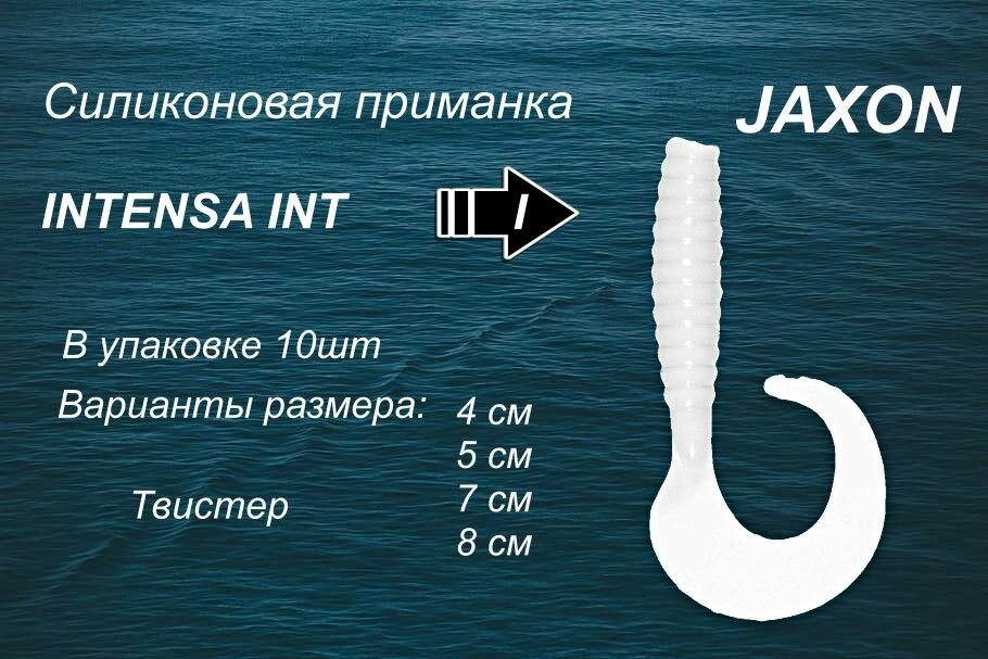 Силиконовая приманка JAXON INTENSA (TG-INT038)