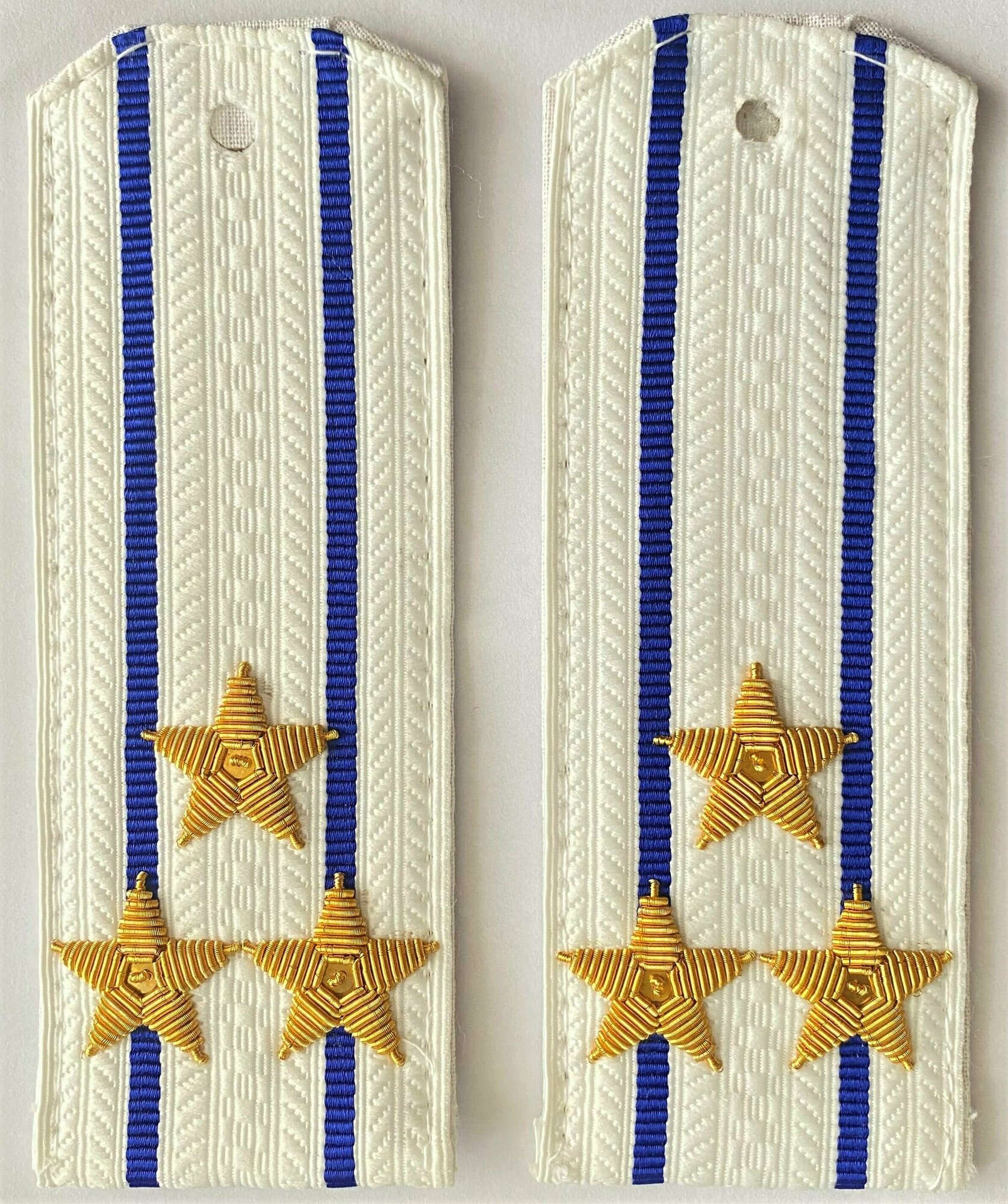 Погоны ФСБ на белую рубашку. Полковник