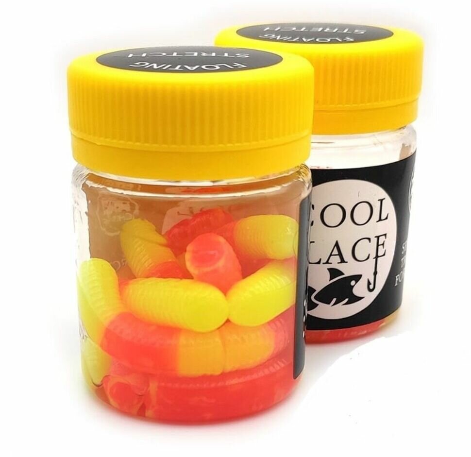 Приманка Cool Place Floating stretch 6,5см, сыр, цвет желто-красный