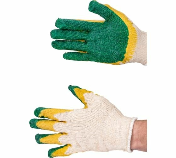 Утепленные перчатки с двойным латексным обливом Gigant GHG-07