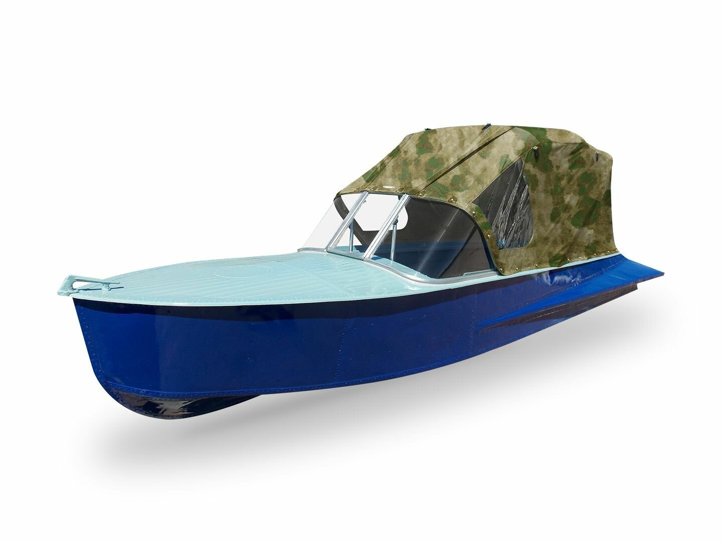 Казанка-1. Стекло с калиткой, тент, дуги, крепление. Комплект