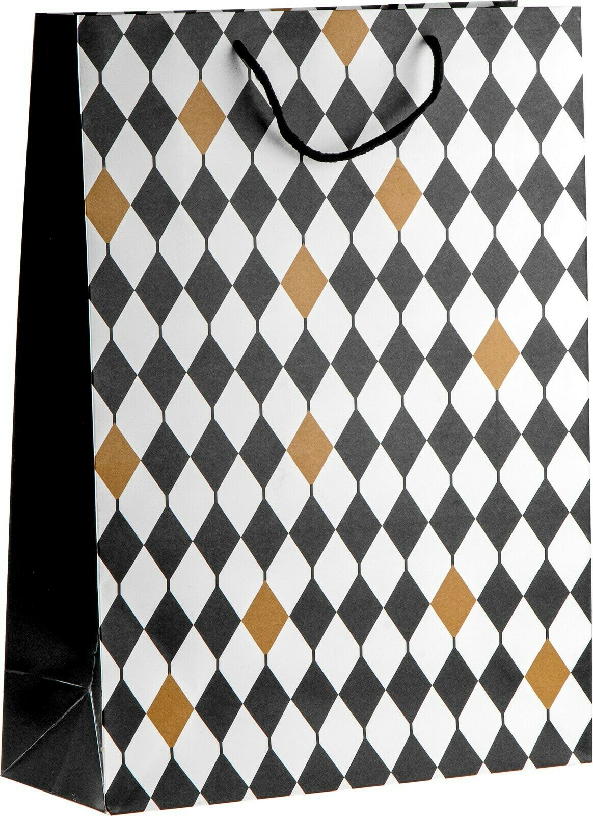 Пакет подарочный с ручками, 42х31х12 см, ромб, серия Liam, PERFECTO LINEA (47-423102)