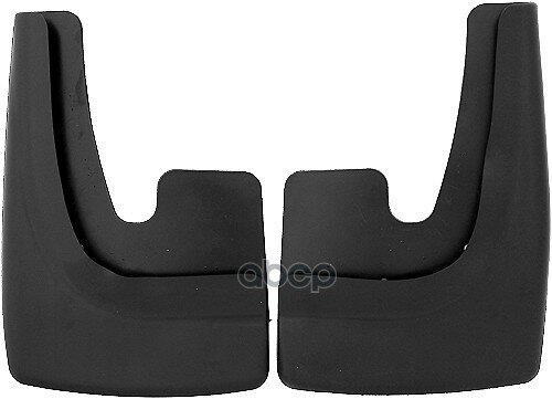 Брызговик универсальный из термопластичный резины большой 24.5х35.5см 2шт. черный AUTOSTANDART AutoStandart арт. 102402