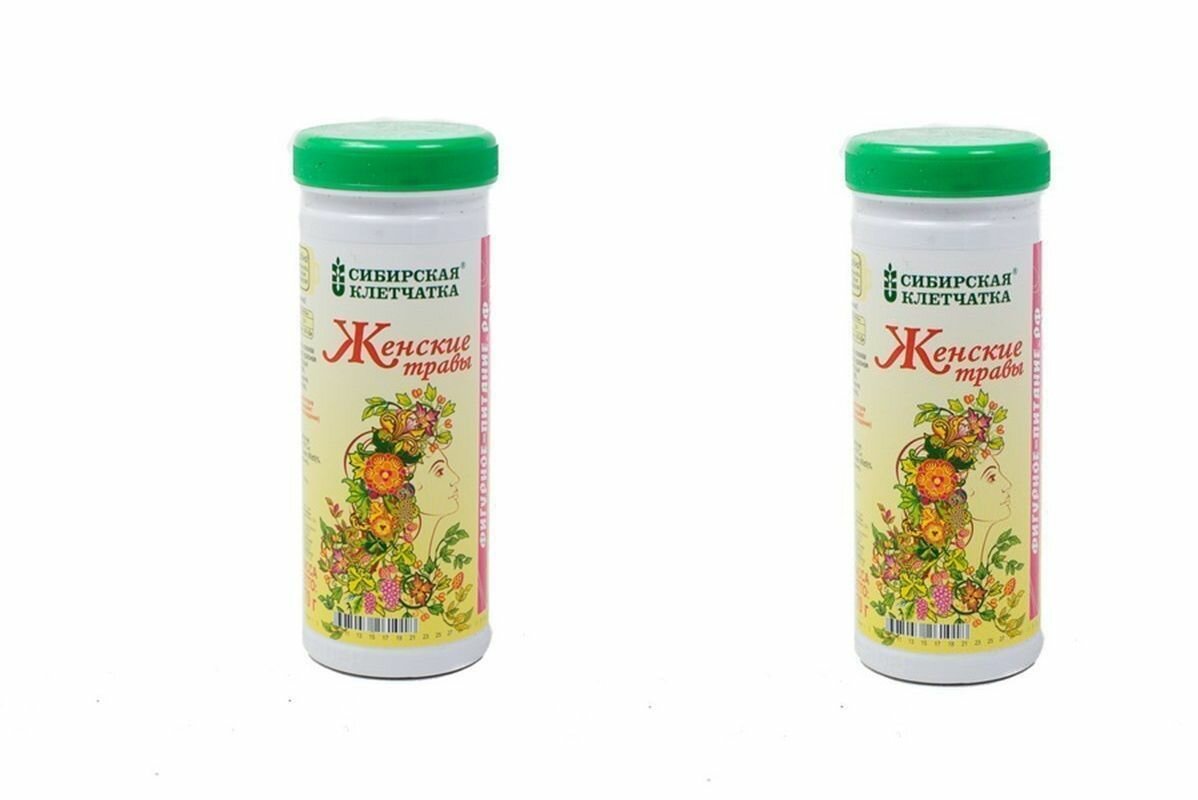 Клетчатка Сибирская клетчатка, Женские травы, 170 гр, 2 уп