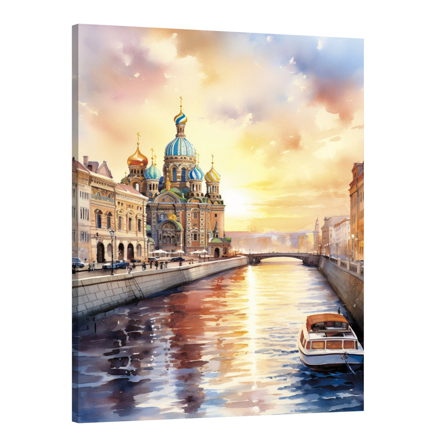 Интерьерная картина 50х70 "Питерский аромат"