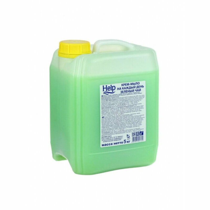 Мыло жидкое HELP Зеленый чай 5кг 1455391 5-0324