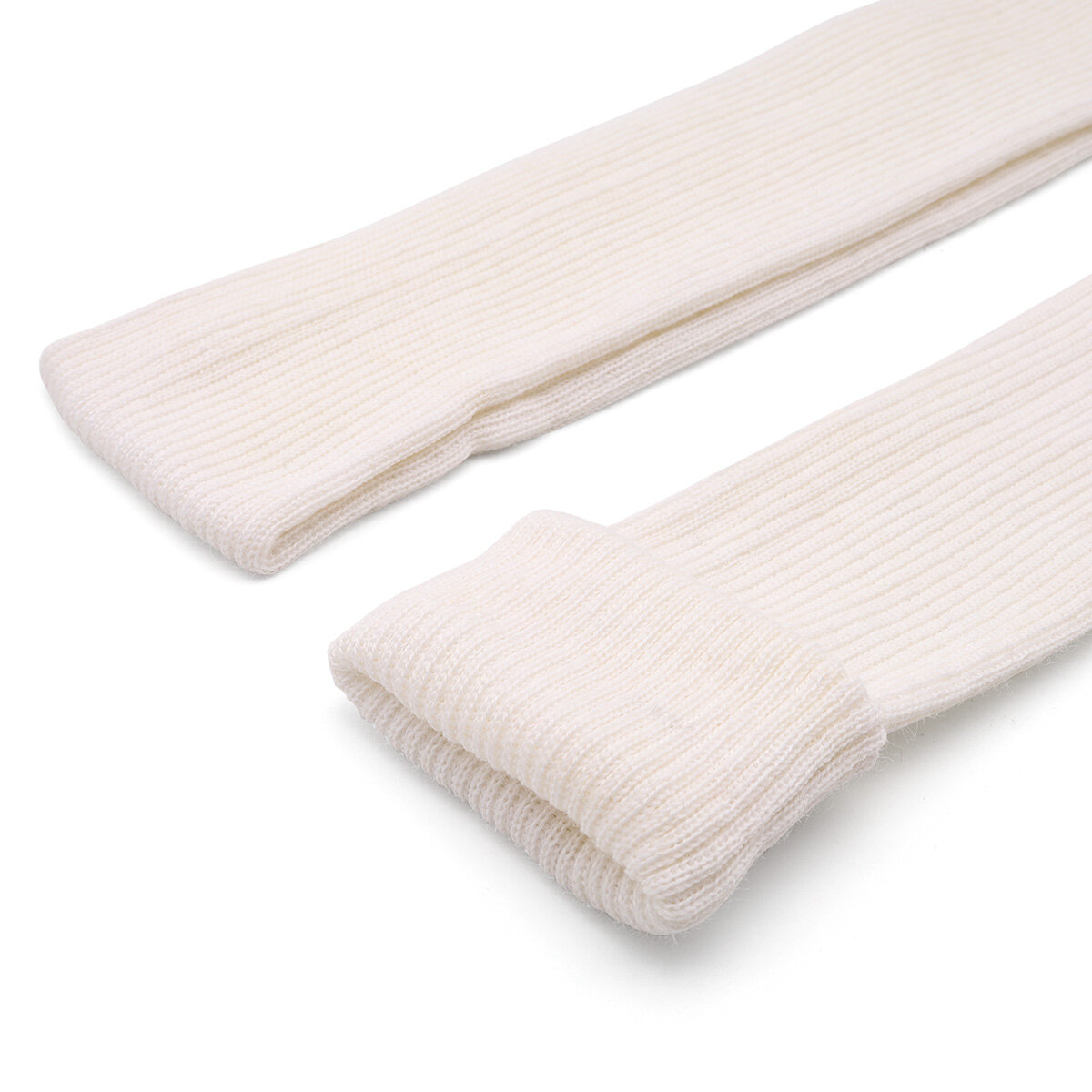 Манжет рукав тонкий (30% шерсть, 70% акрил), 14 кл, 2*2, 6,5см*3м (301/с снежок)