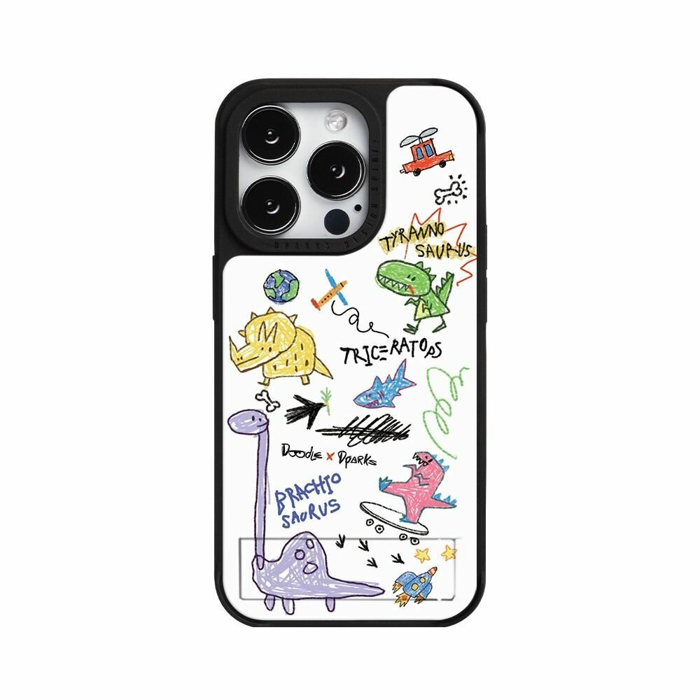 Чехол для смартфона со сменной дизайнерской накладкой и кардхолдером DPARKS IPHONE 14 PLUS