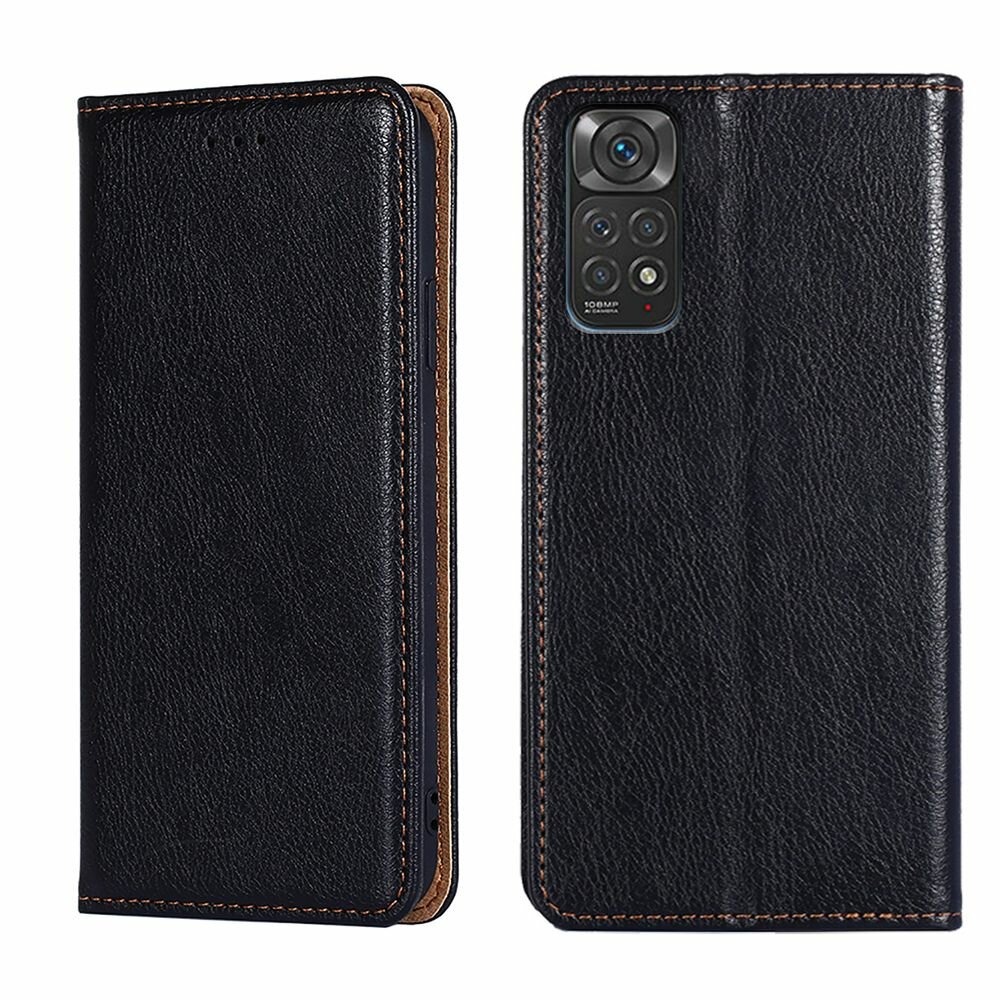 Чехол-книжка MyPads для Xiaomi Redmi Note 11 / Redmi Note 11s / Сяоми Редми Ноте 11/Ноте 11s,(черный)