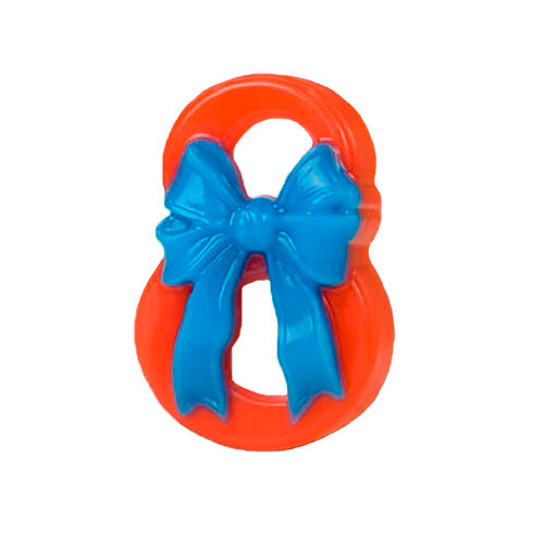 Выдумщики форма для мыла №21 пластик Восьмерка с бантом для мыловарения безупречная прочность