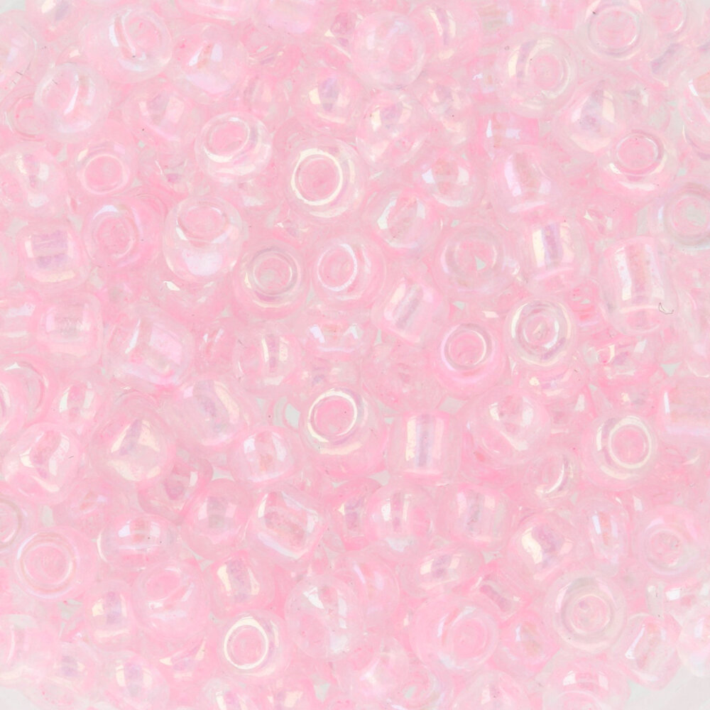 Бисер "Zlatka" круглый GR 08/0 10 г №0207 св. св. розовый