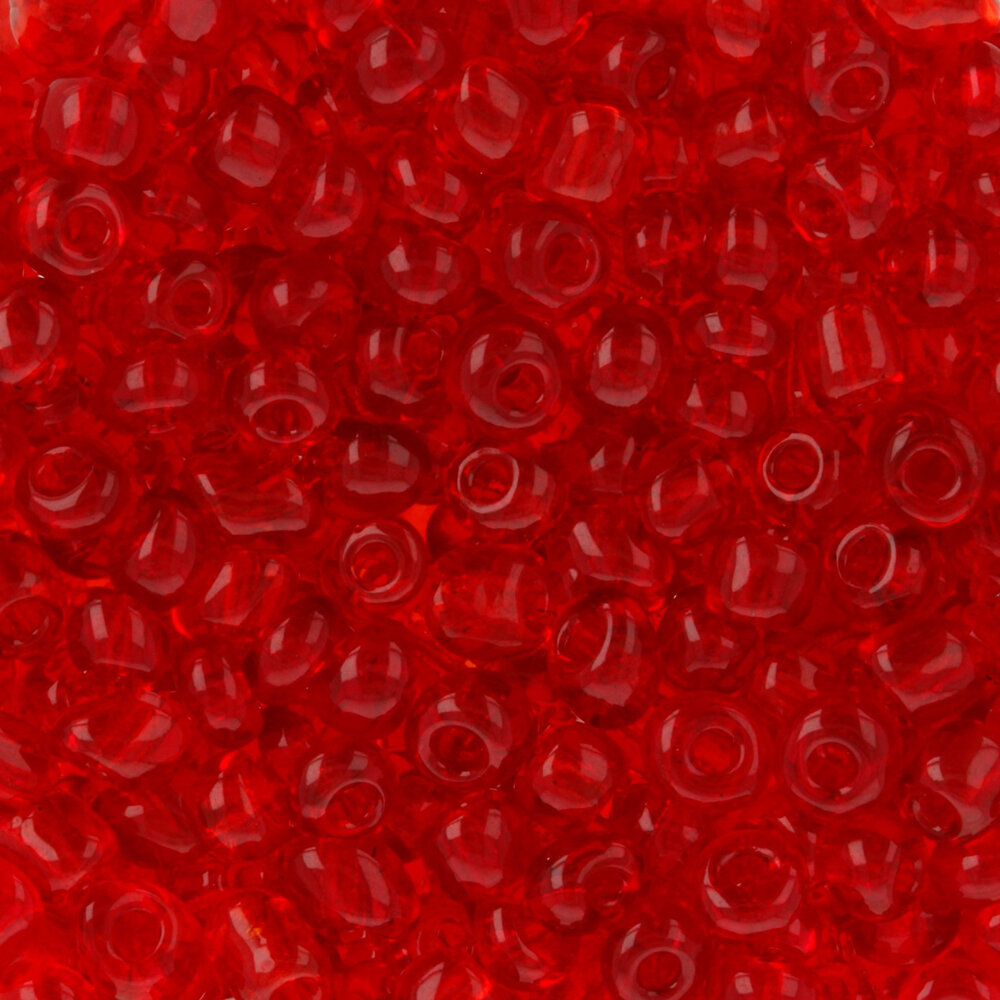 Бисер "Zlatka" круглый GR 08/0 10 г №0005B красный