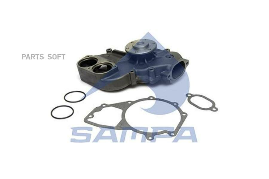 203058 SAMPA Насос водяной КАМАЗ-5490 MERCEDES Axor дв. OM457HLA (без ретардера) SAMPA