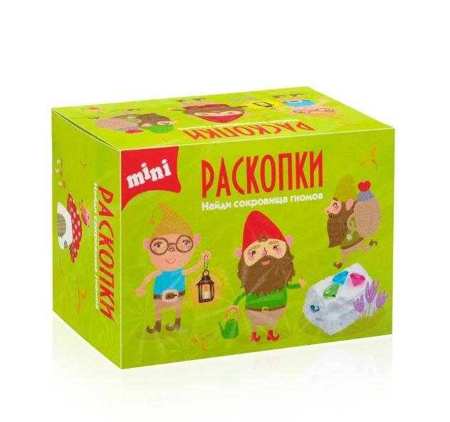 Раскопки Мини-набор для проведения раскопок "Сокровища гномов"