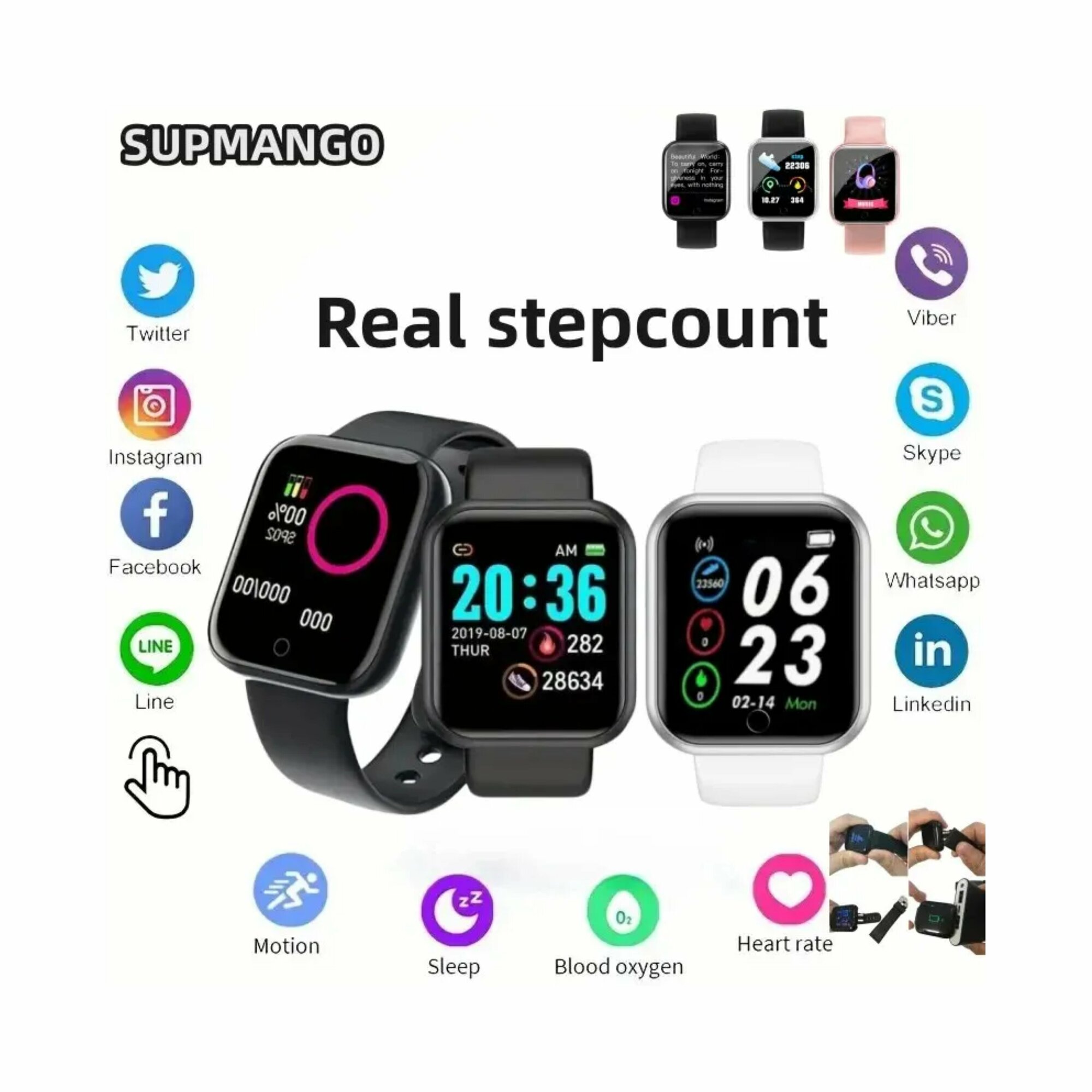 Умные часы Real Step Count — фото 1