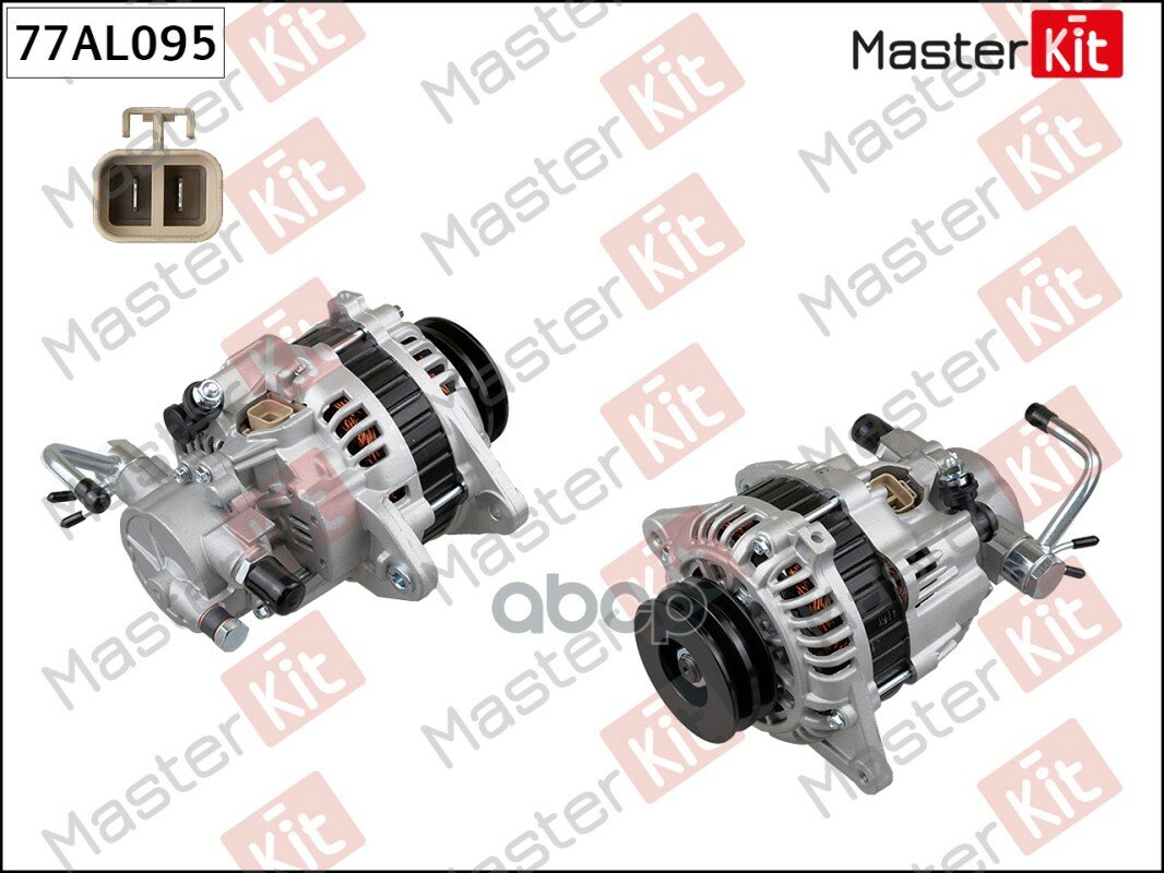 Генератор HYUNDAI H-1/PORTER, MITSUBISHI L300/L400 2.5TD MasterKit арт. 77AL095