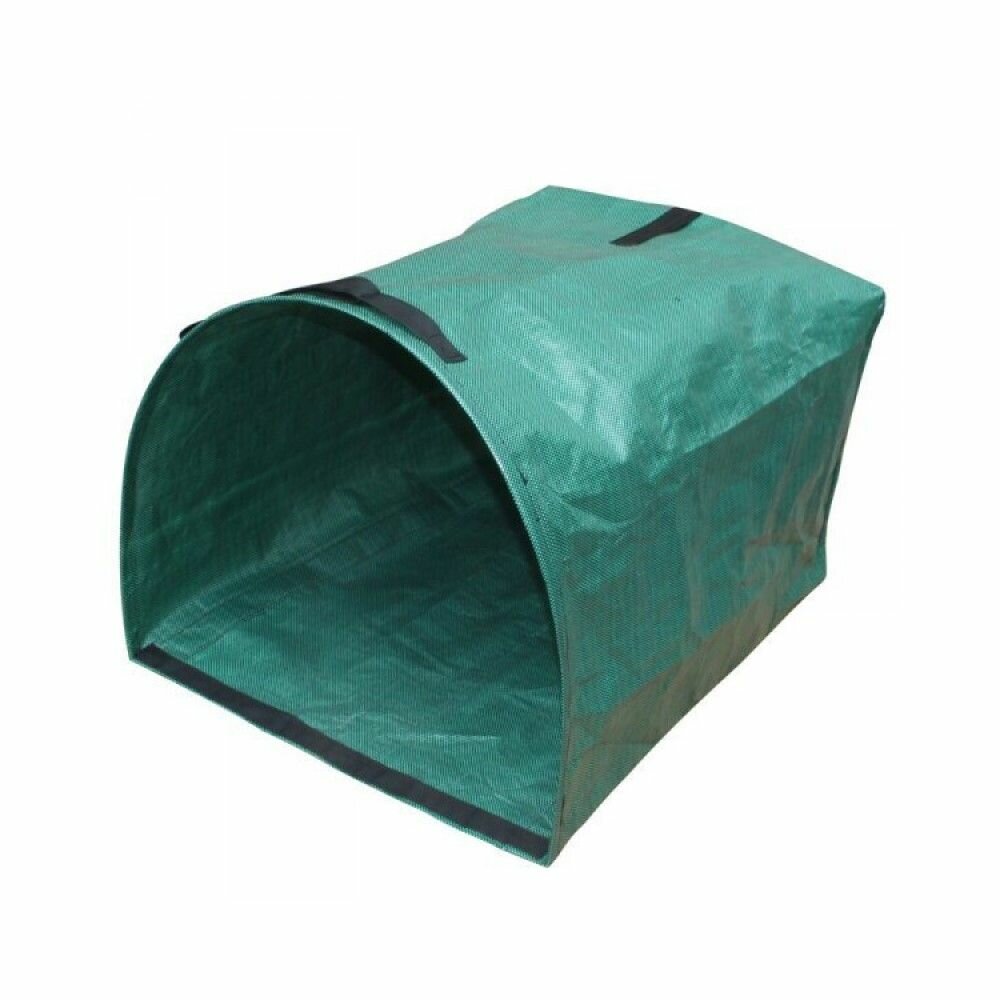 Мешок для сбора садового мусора с плоской стенкой и ручками