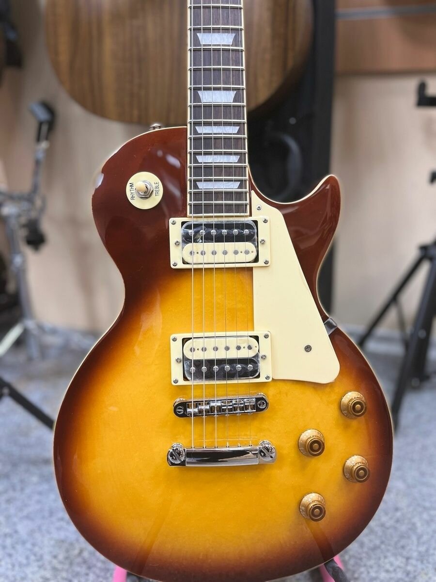 BLS300 Les Paul Электрогитара, Busker's, с чехлом — купить в интернет-магазине по низкой цене на ...