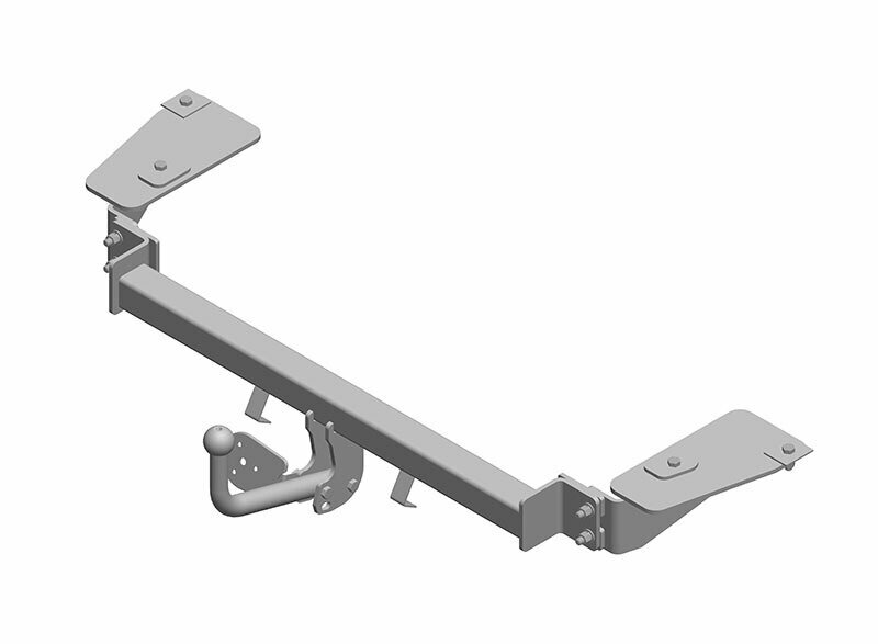 Фаркоп на DAEWOO KALOS (2002) (без электрики, паспорт/сертификат в комплекте) Автос. DW 06