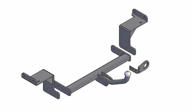 Фаркоп для Hyundai I30 универсал с 2012 г. в. / KIA Сeed универсал с 2012г. в. (без электрики) (паспорт и сертификат) Трейлер.7351