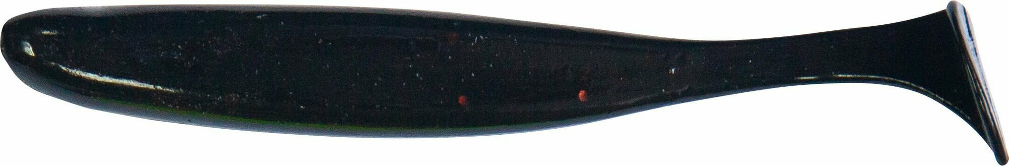 Мягкая Силиконовая приманка Easy Minnow 7см (10шт) цвет: Черный/Black