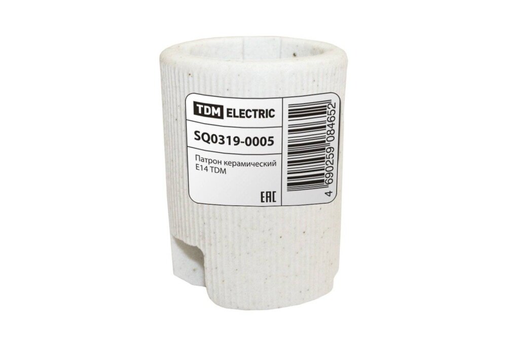 Патрон керамический E14 TDM (Артикул: 4100004205)