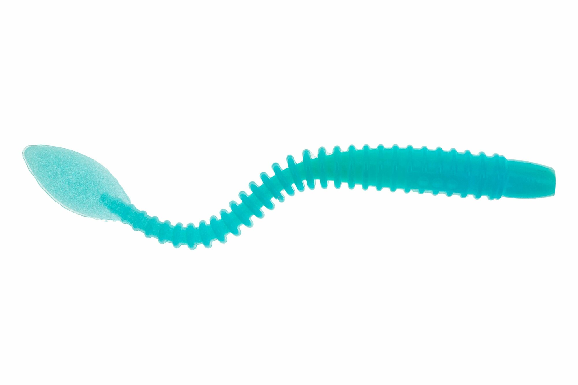 Форелевая приманка CRAZY TROUT Dragon Tail, цвет: светонакопительный