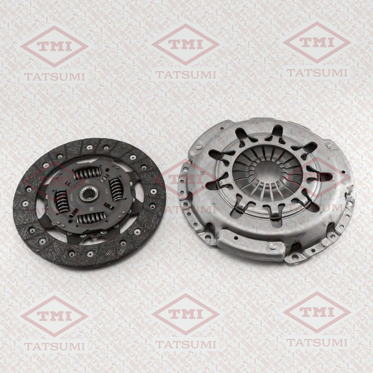 Комплект сцепления 220 mm без подшипника FORD Focus Fiesta C-Max Mondeo 04-VOLVO C30 S40 V TATSUMI TDH1010