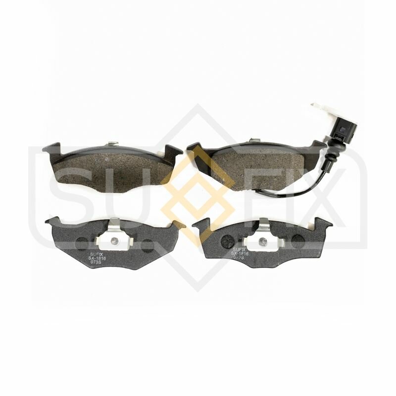 SUFIX Колодки тормозные передние SKODA Fabia 1.0-1.9D 99>, VW Polo 1.2 02-09