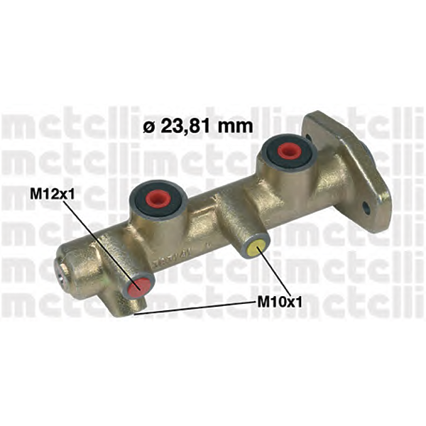 METELLI 05-0270 (6754692 / 7034902 / 92VB2004AA) главный тормозной цилиндр (23.81mm)