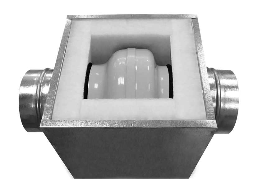 Короб под вентилятор SHUFT d.160 S